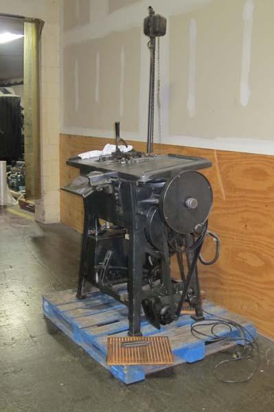 Lot #6: Ludlow Typograph Machine - WireBids